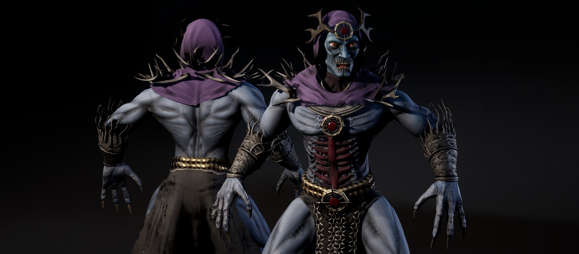 3D Male Creature Character - TurboSquid 2076096