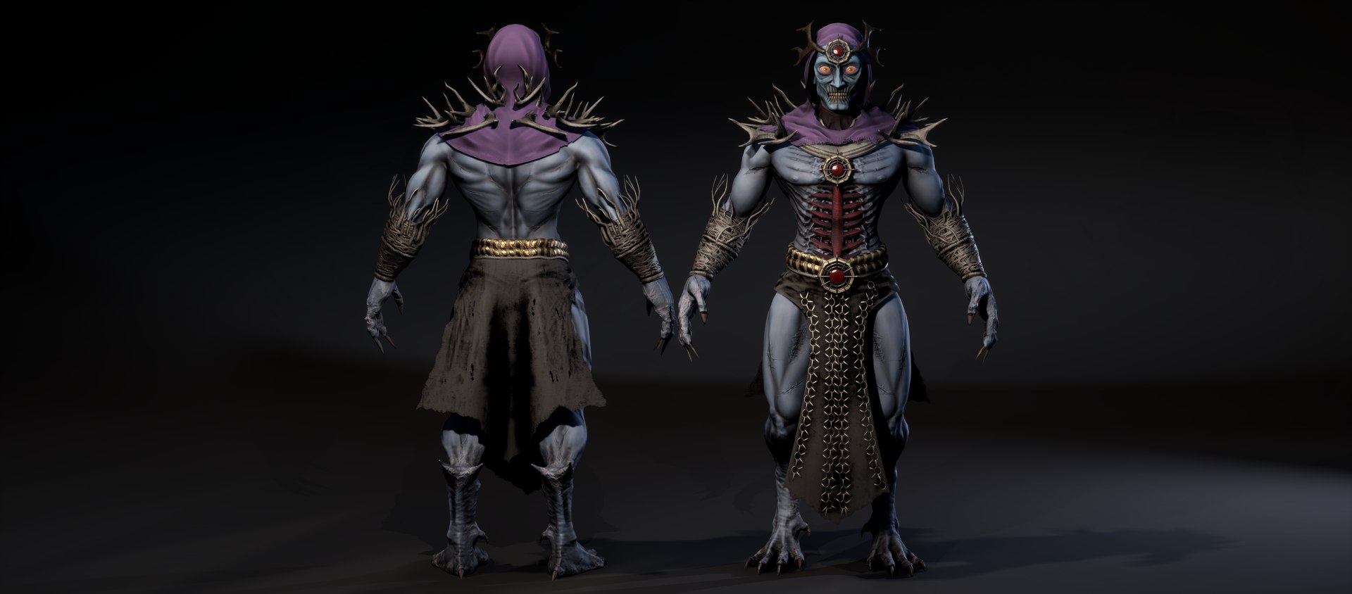 3D Male Creature Character - TurboSquid 2076096