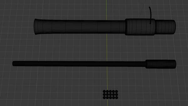 modelo 3d Cañón de rifle tradicional coreano Seungja Chongtong ...