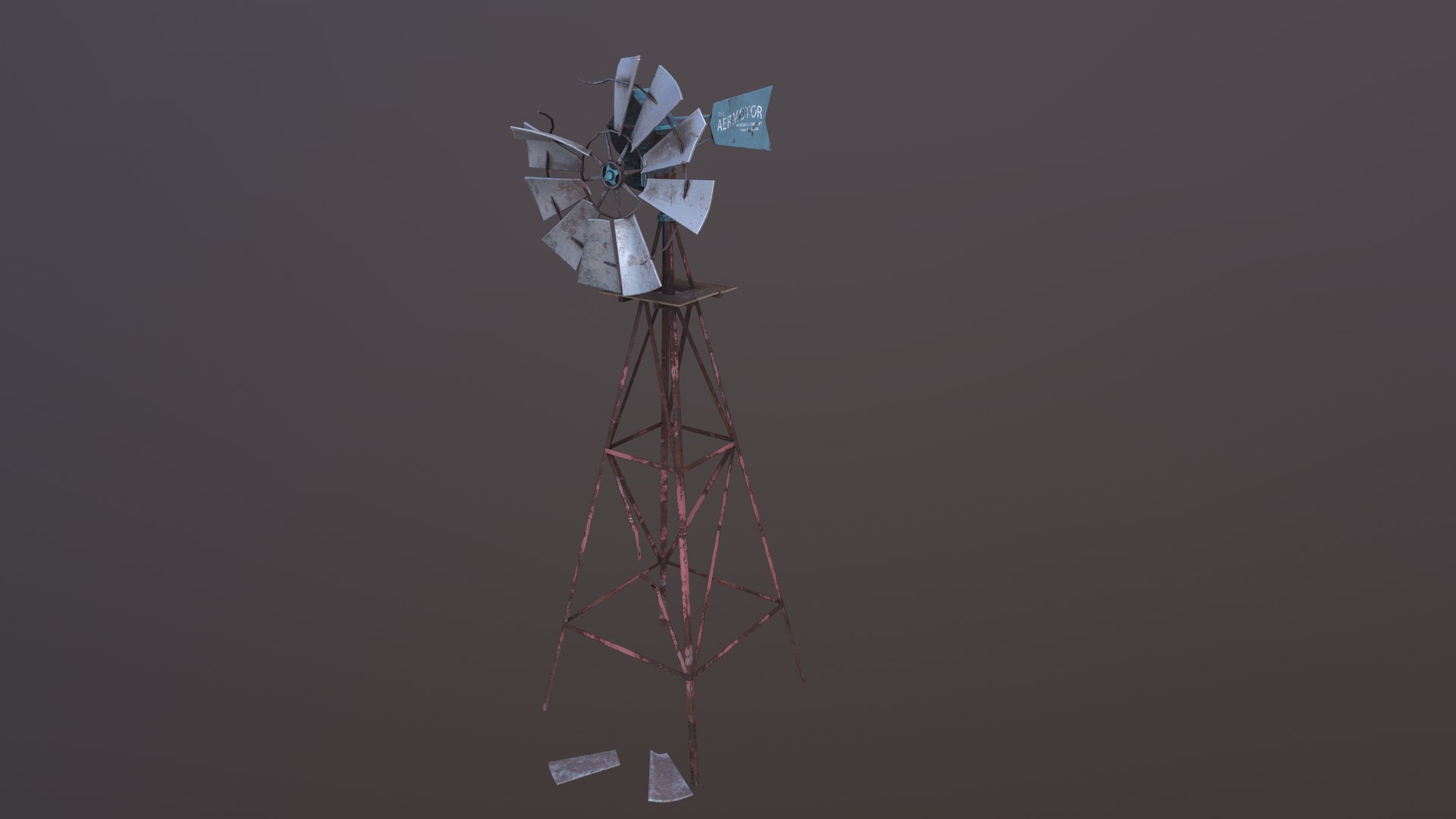 Windmill Model - TurboSquid 2246670