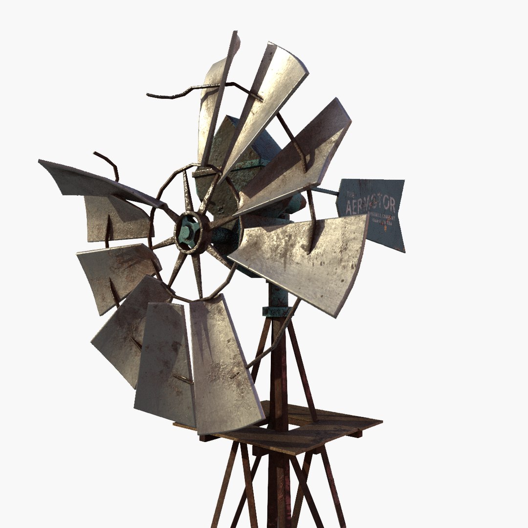 Windmill Model - TurboSquid 2246670