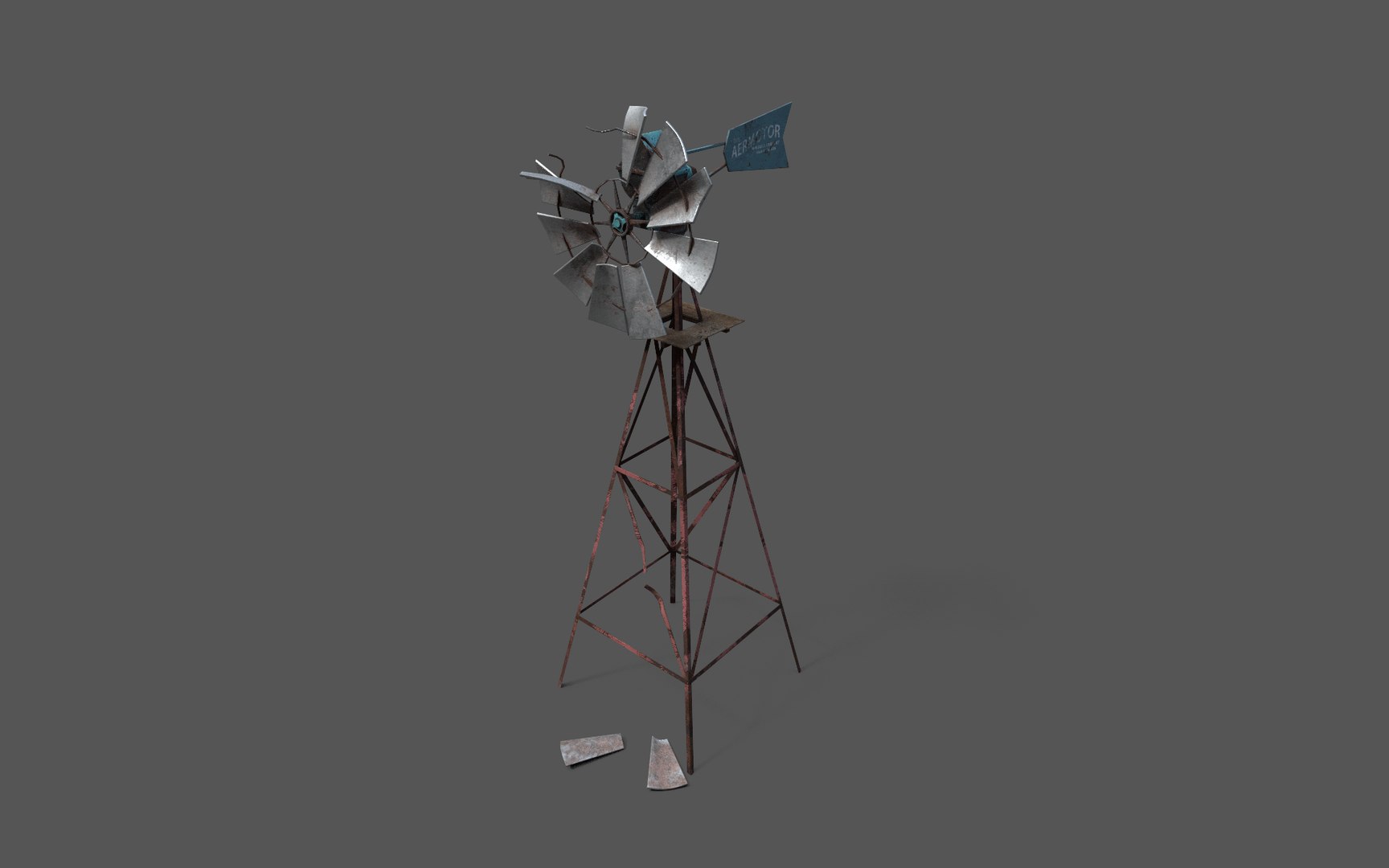 Windmill Model - TurboSquid 2246670