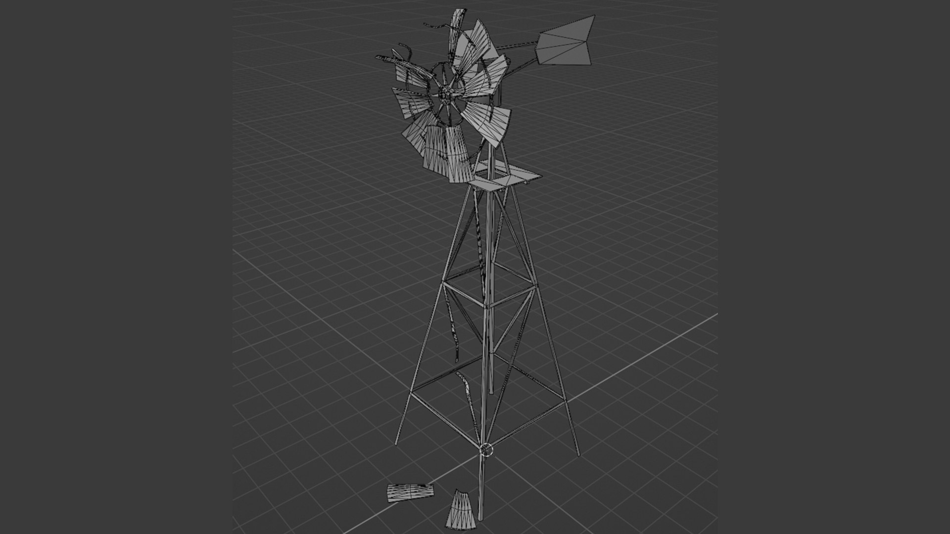 Windmill Model - TurboSquid 2246670