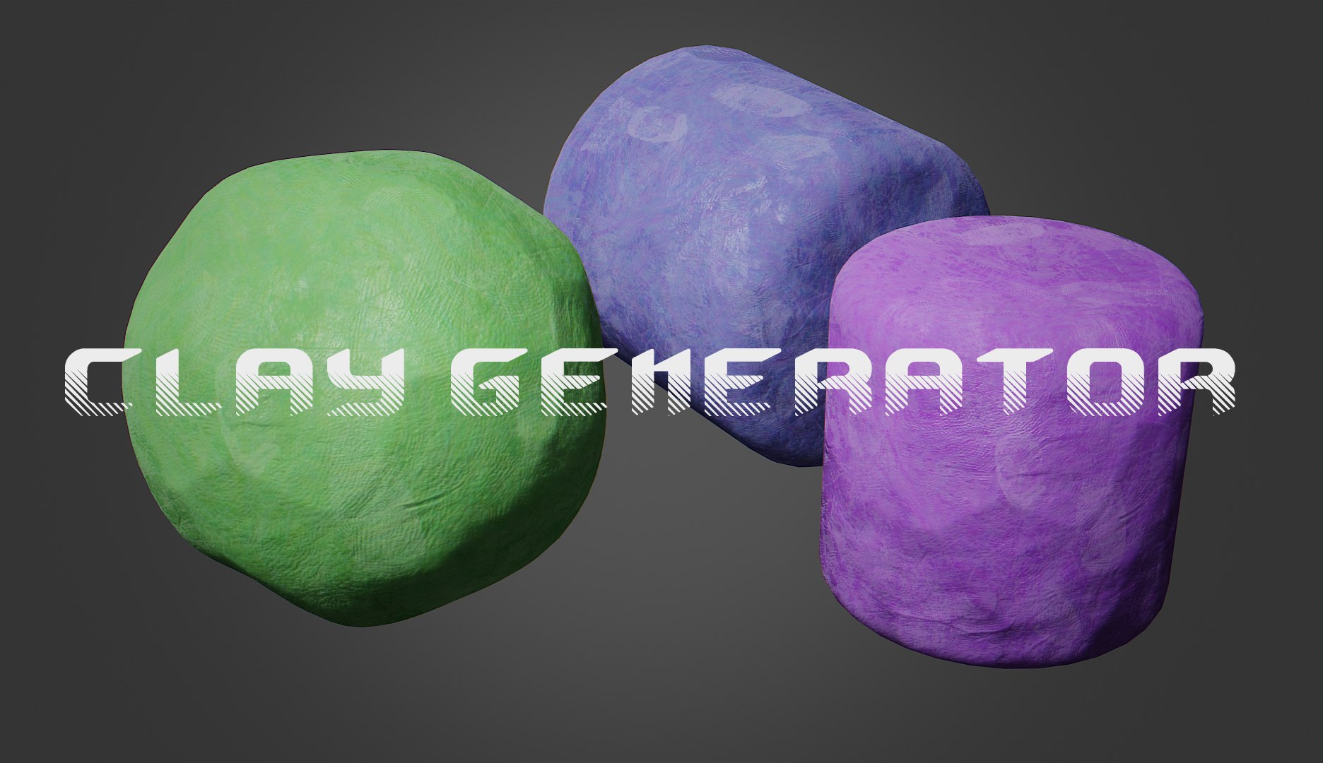 3D Clay Generator Model - TurboSquid 1736966