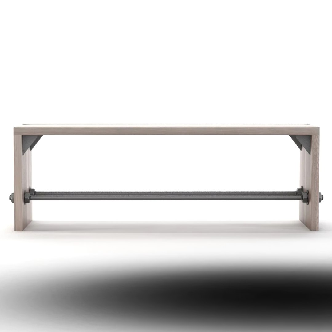 3D VI Bench Model - TurboSquid 1952038