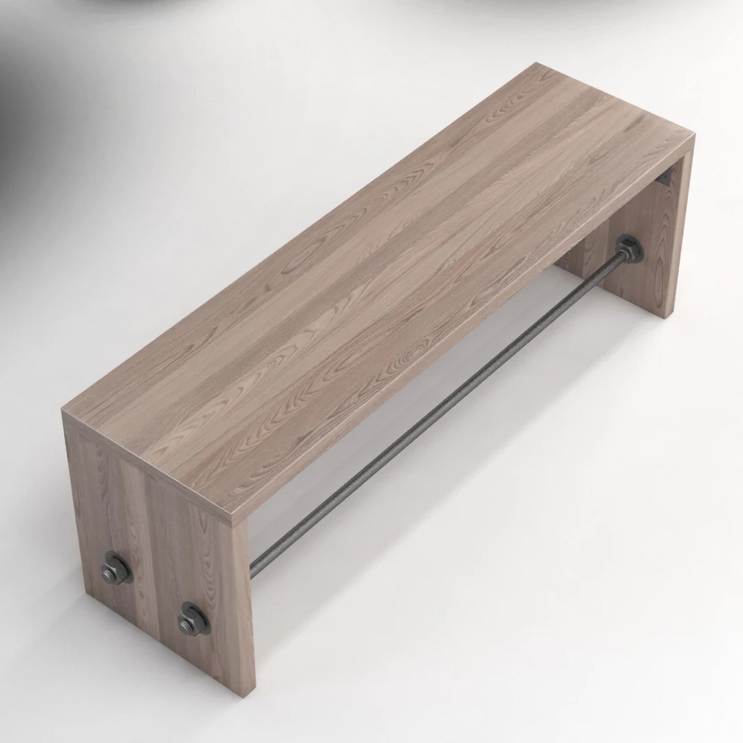 3D VI Bench Model - TurboSquid 1952038