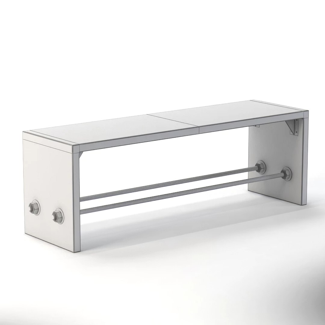 3D VI Bench Model - TurboSquid 1952038