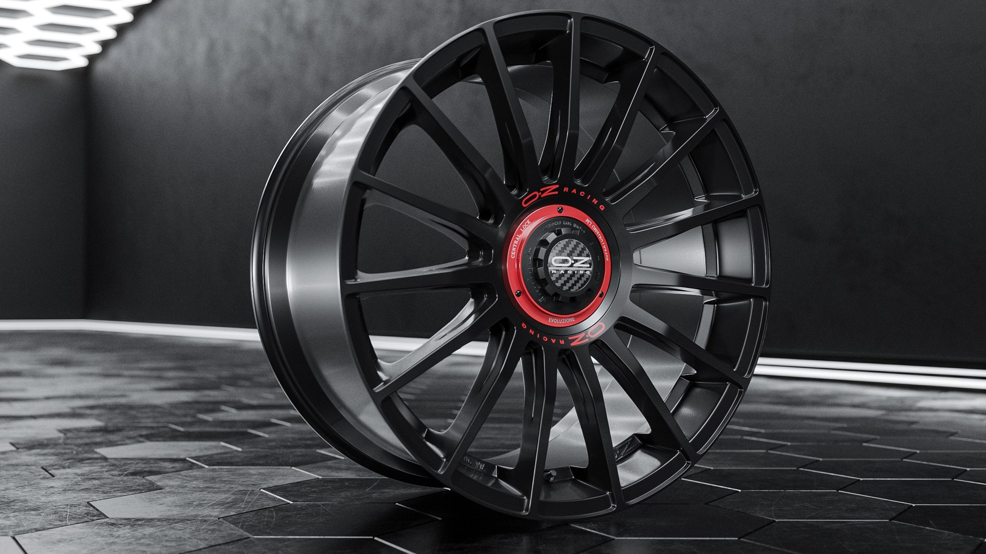 OZ Racing Superturismo Evoluzione Centerlock 3D Model - TurboSquid 2030118