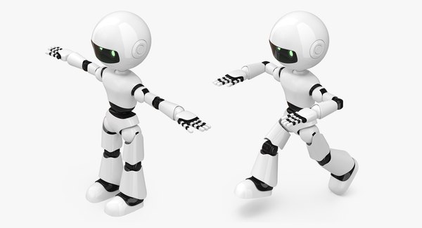 3D modern robot rigged model - TurboSquid 1163440