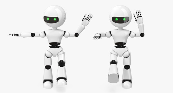 3D modern robot rigged model - TurboSquid 1163440