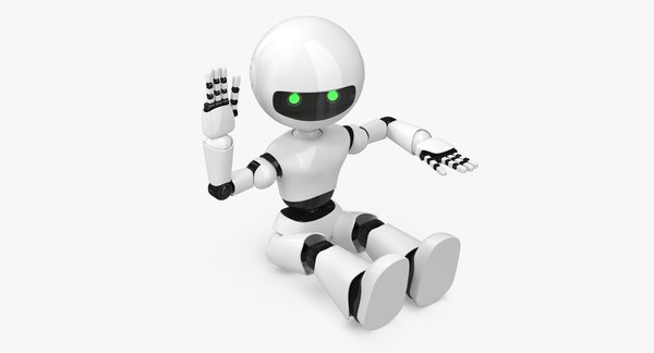 3D modern robot rigged model - TurboSquid 1163440