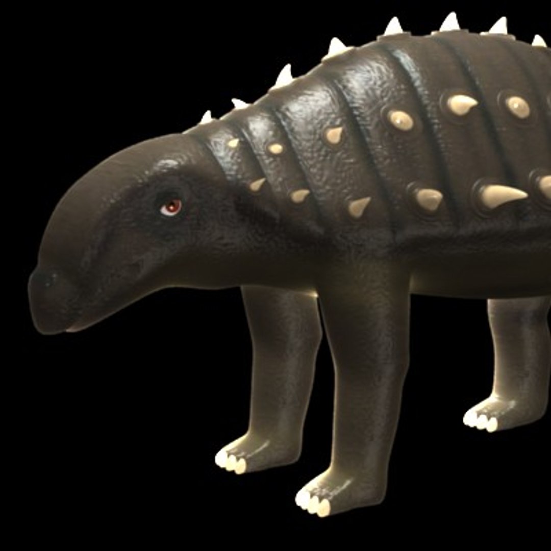 3d Model Dinosaur Panoplosaurus