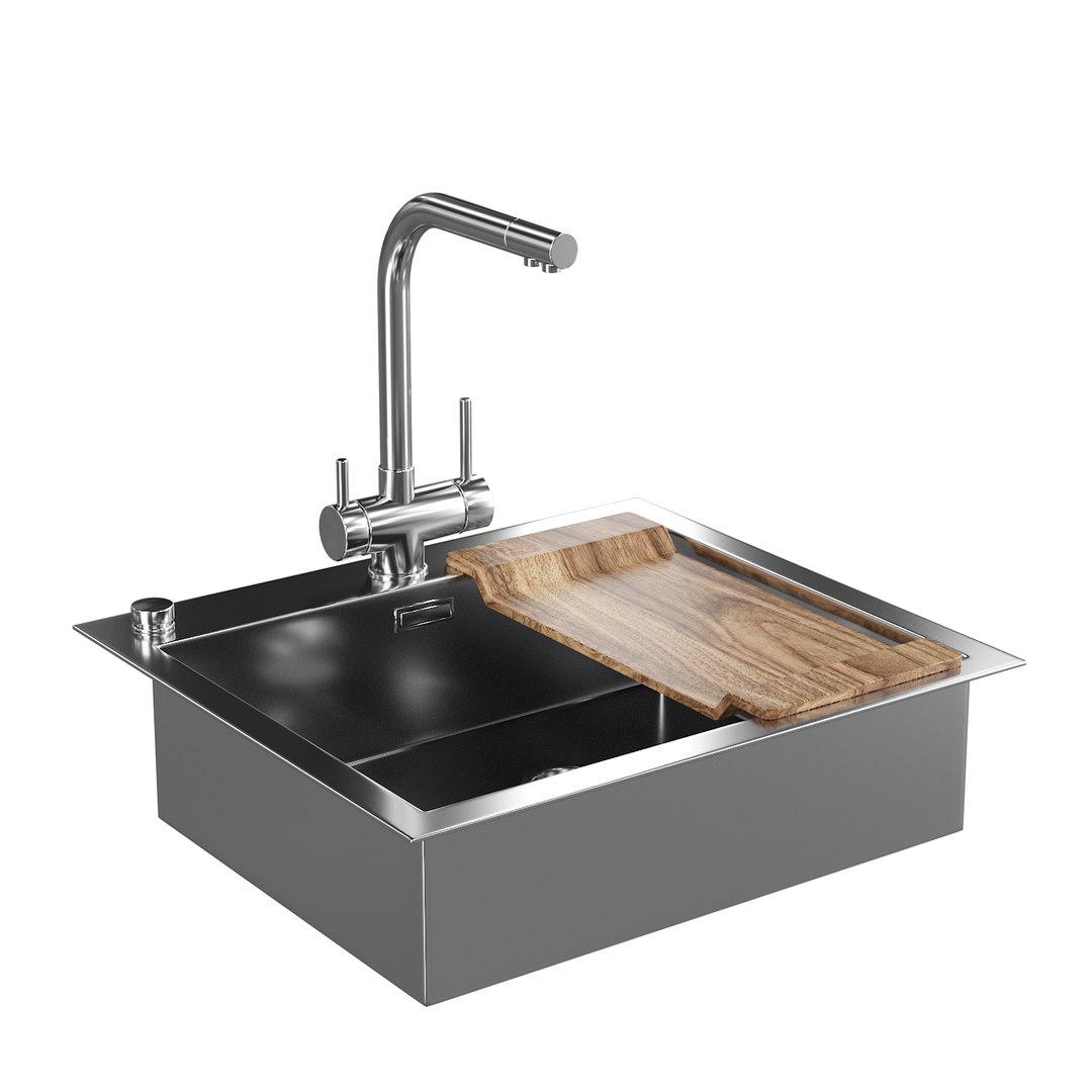 Kitchen Sink Model - TurboSquid 1843979