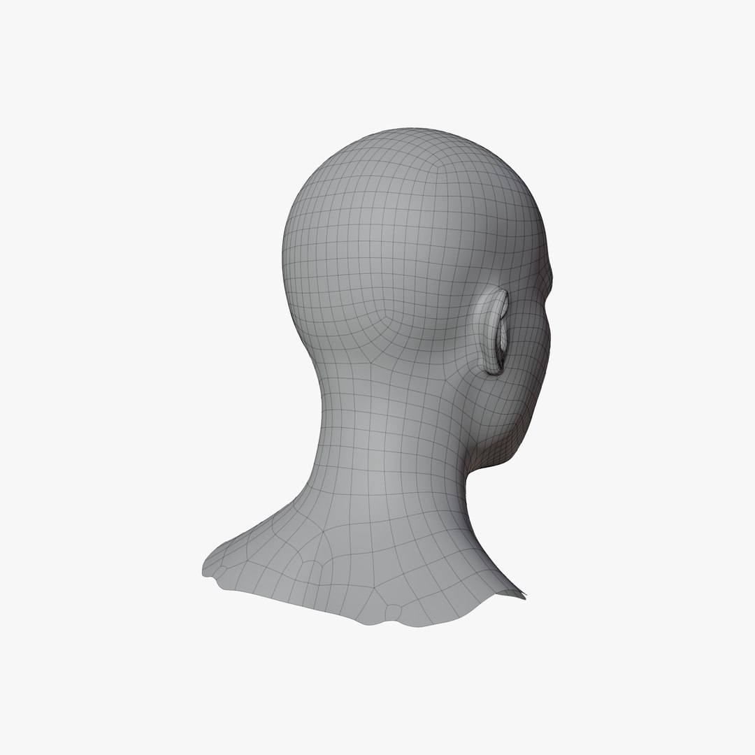 3D Female Mannequin Head Model - TurboSquid 2051084