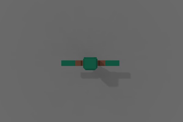 modelo 3d Zombie Voxel Low poly - TurboSquid 1308022