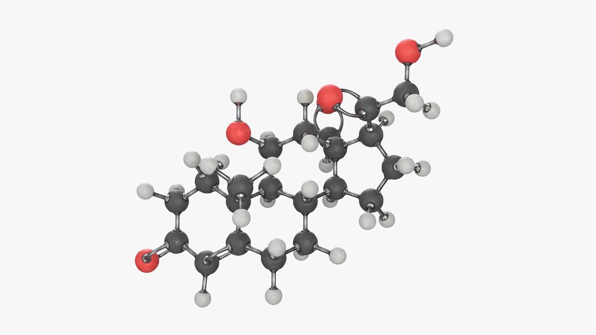 3D Aldosterone Molecule Model - TurboSquid 1963641