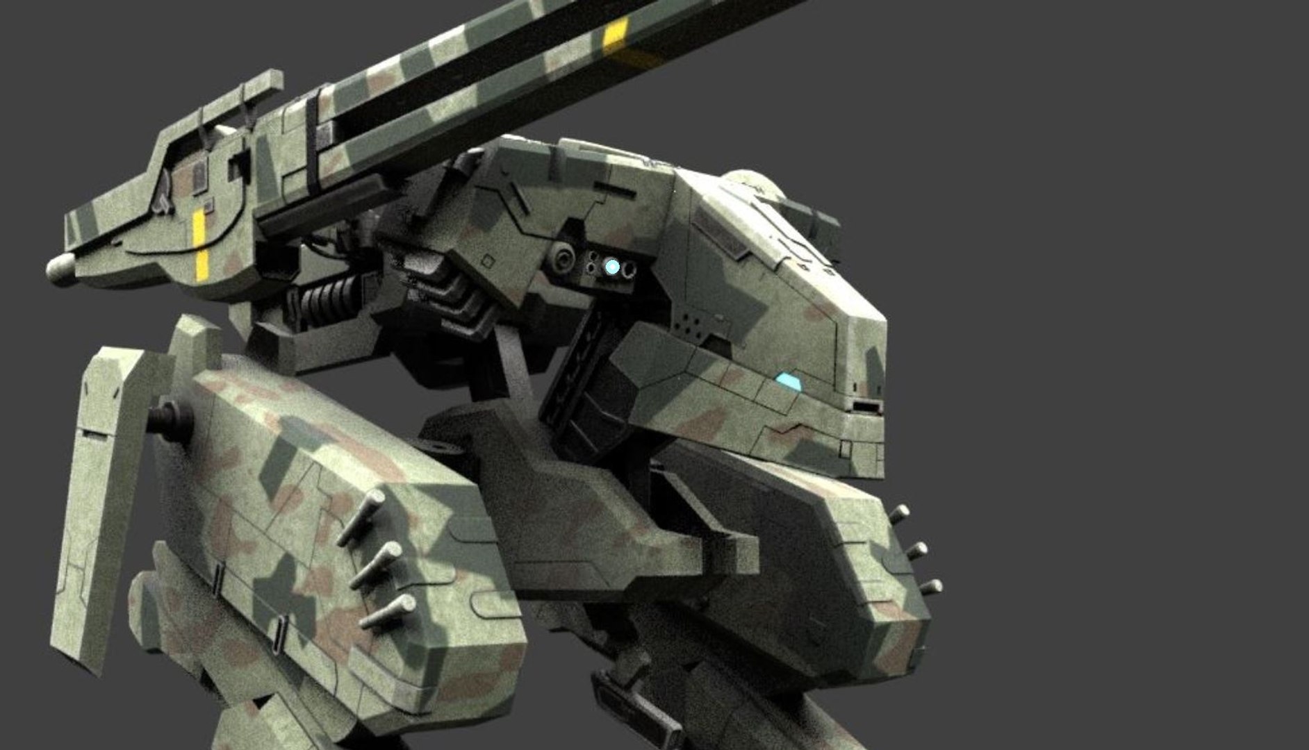 Old Metal Gear Rex 3D - TurboSquid 1611169