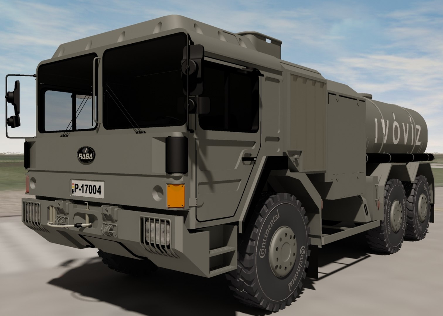 Hungarian Military Raba H25 Max