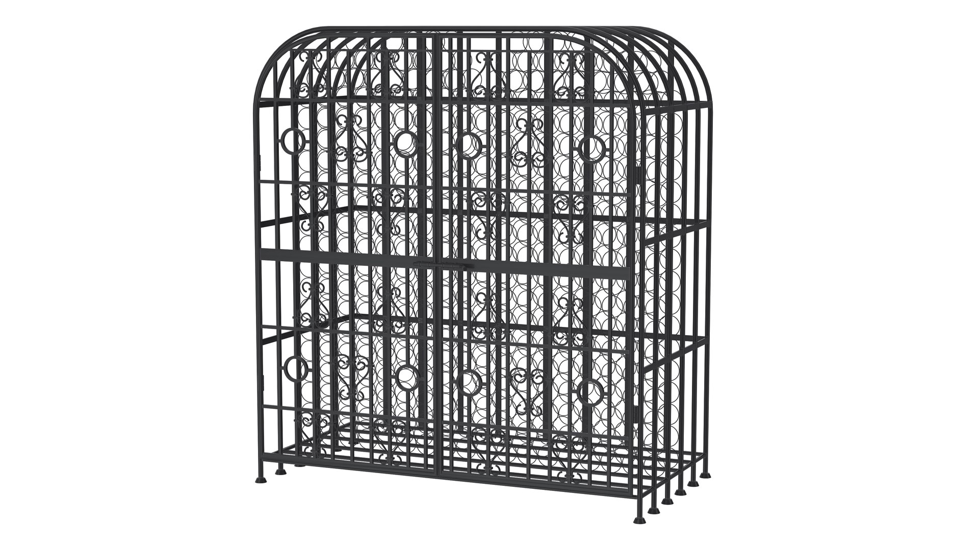 3D Model Wine Storage Cage Old - TurboSquid 2403850
