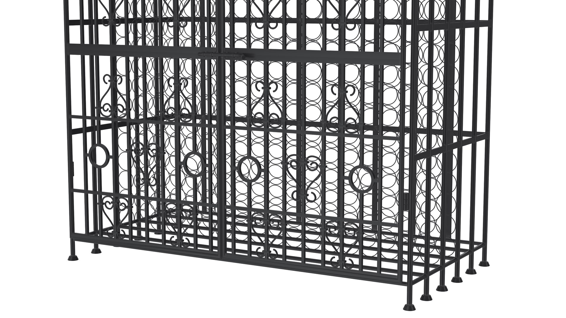 3D Model Wine Storage Cage Old - TurboSquid 2403850