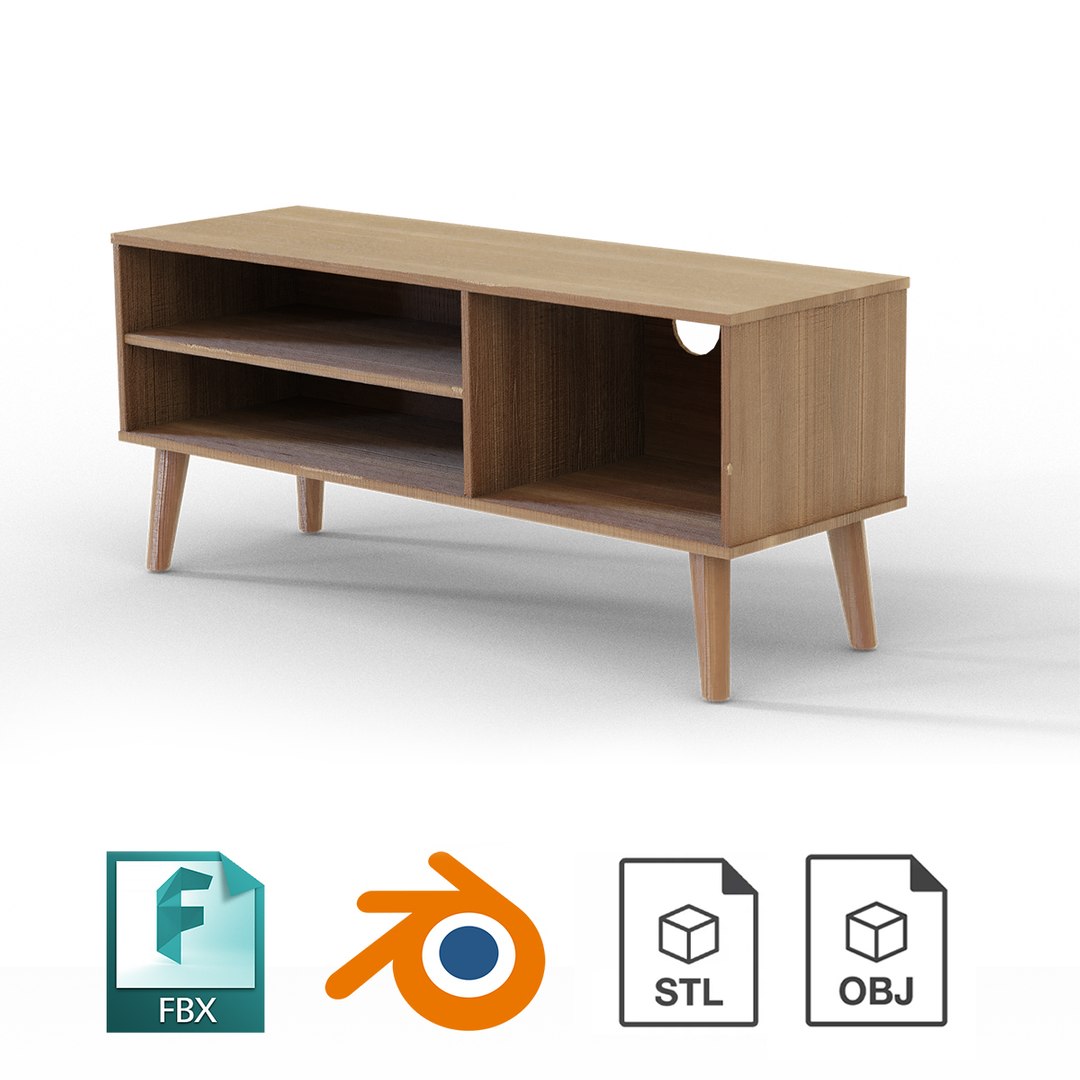 3D TV-stand Model - TurboSquid 1936210