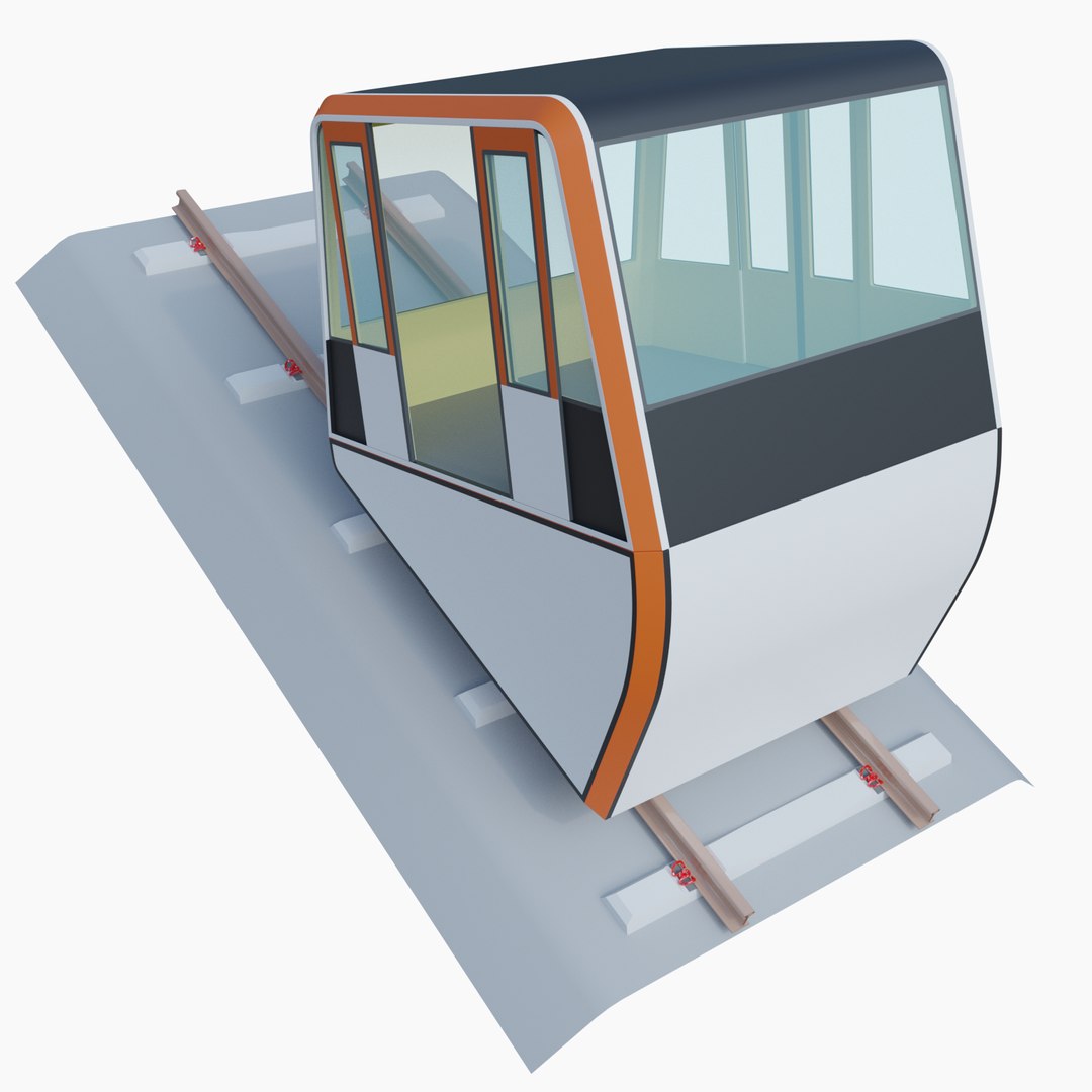 3D Inclined Lift - TurboSquid 1462293