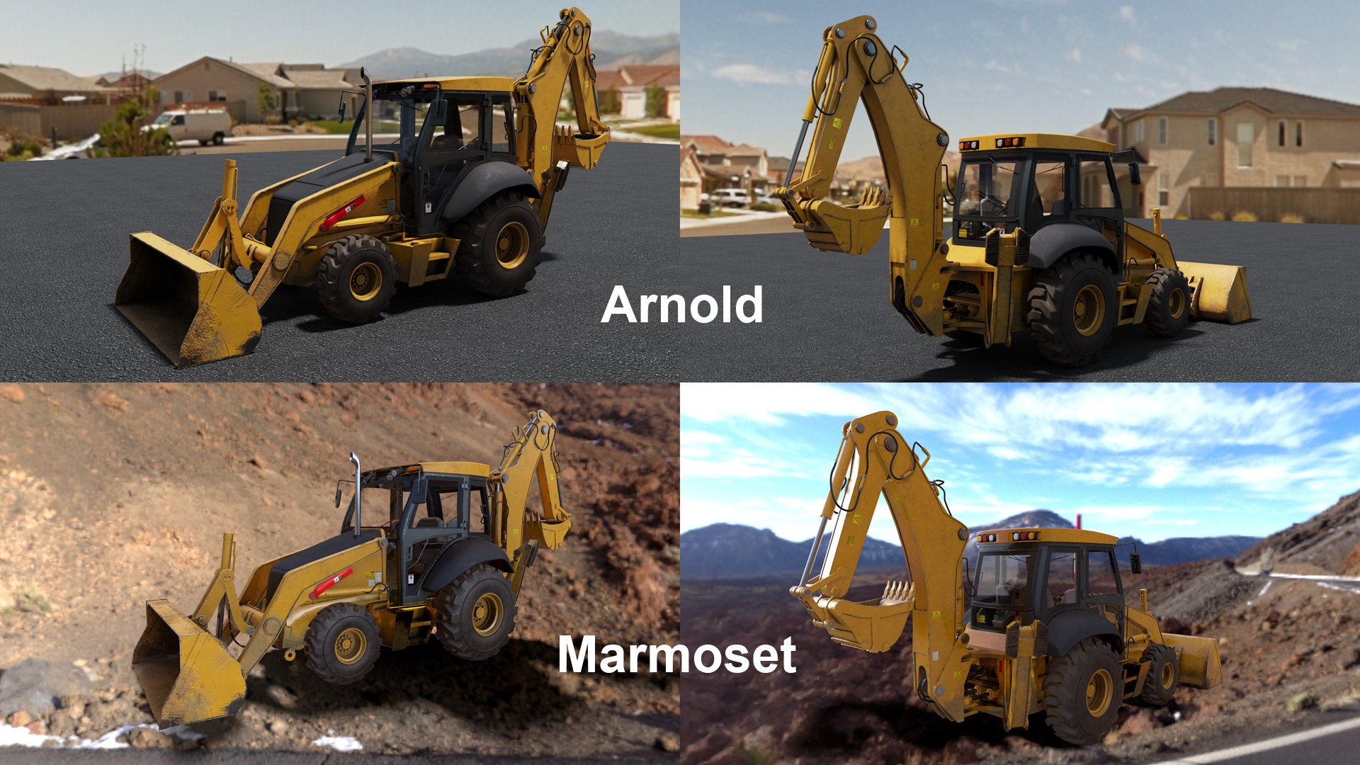 Backhoe 3D model - TurboSquid 1974734