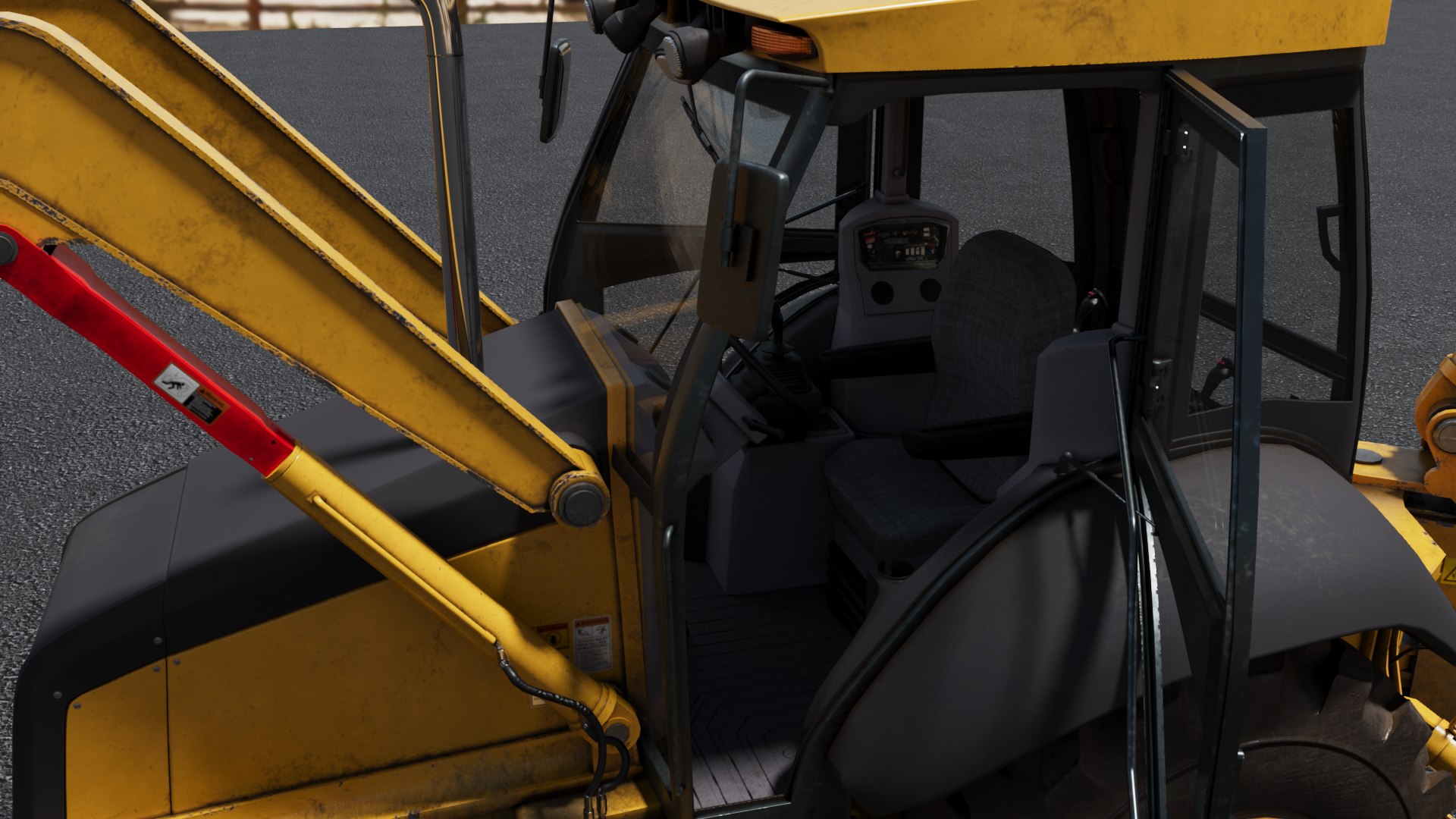 Backhoe 3D model - TurboSquid 1974734