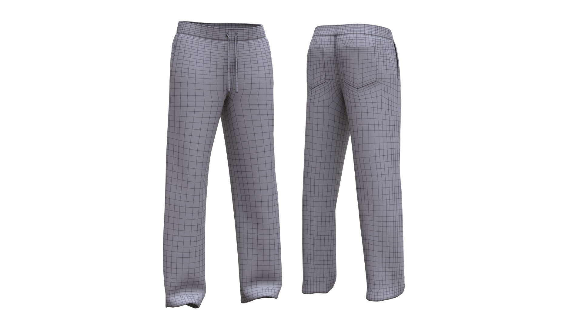 3D Pants 9 - Male Female - Rigged Humanoid Skeleton Model - TurboSquid ...