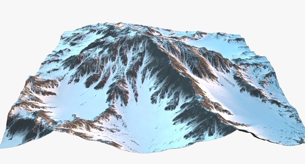 3d terrain model