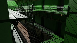 Blender Prison Models | TurboSquid