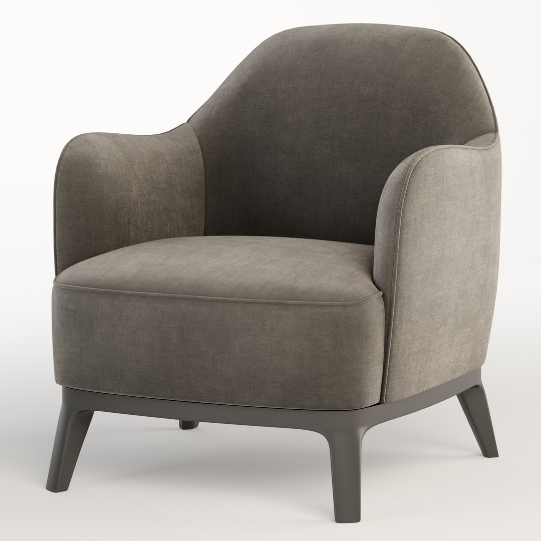 3D Model Lysandre Flexform Armchair - TurboSquid 2215174