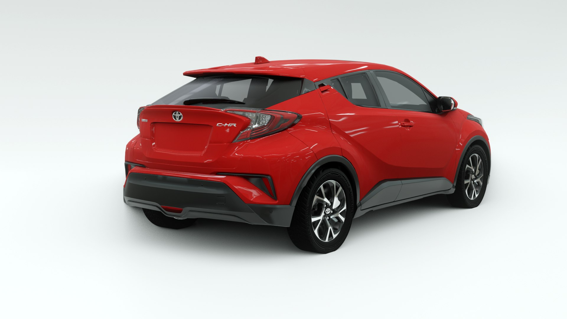 Toyota C-HR 3D Model - TurboSquid 2046844