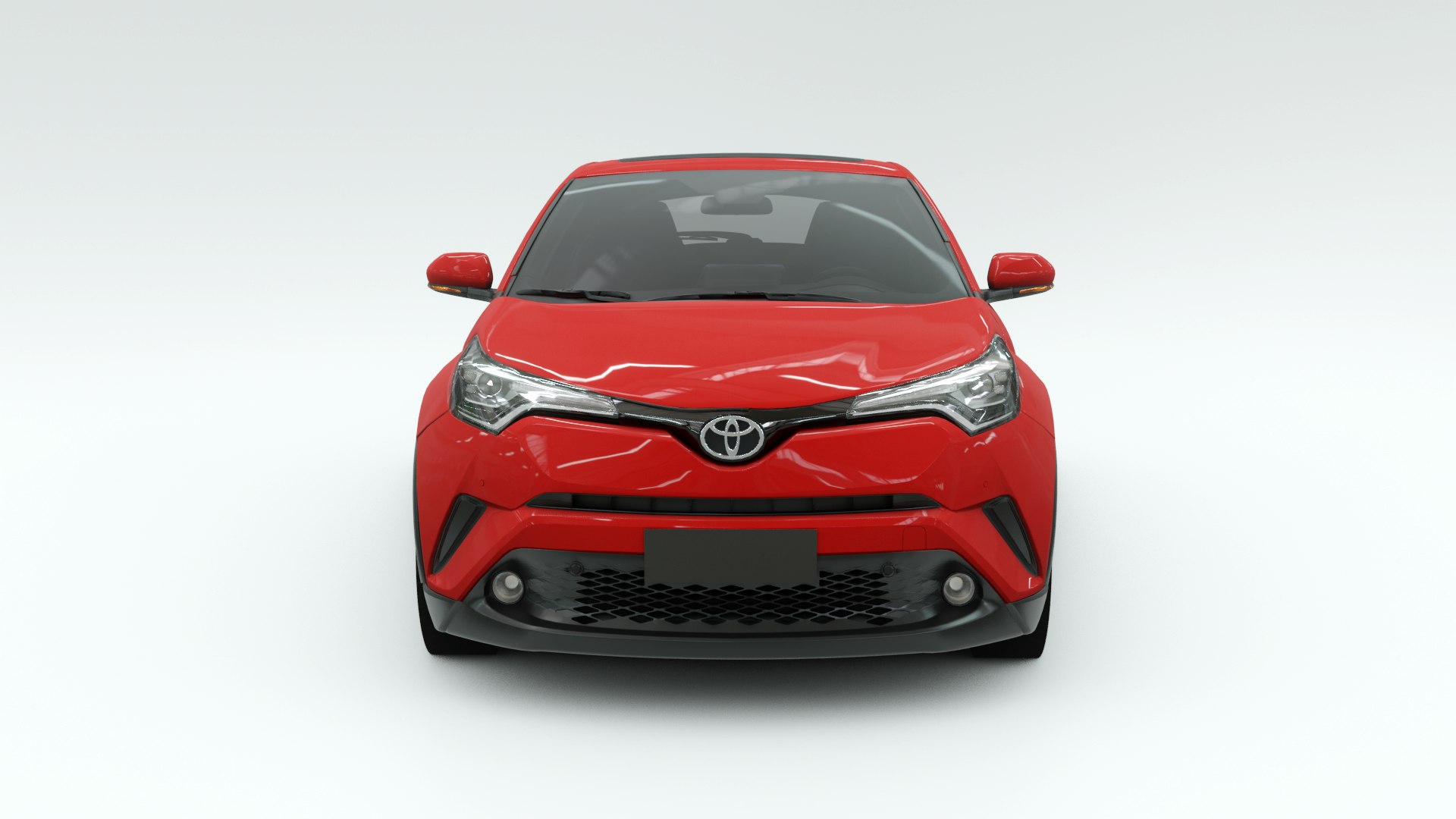 Toyota C-HR 3D Model - TurboSquid 2046844