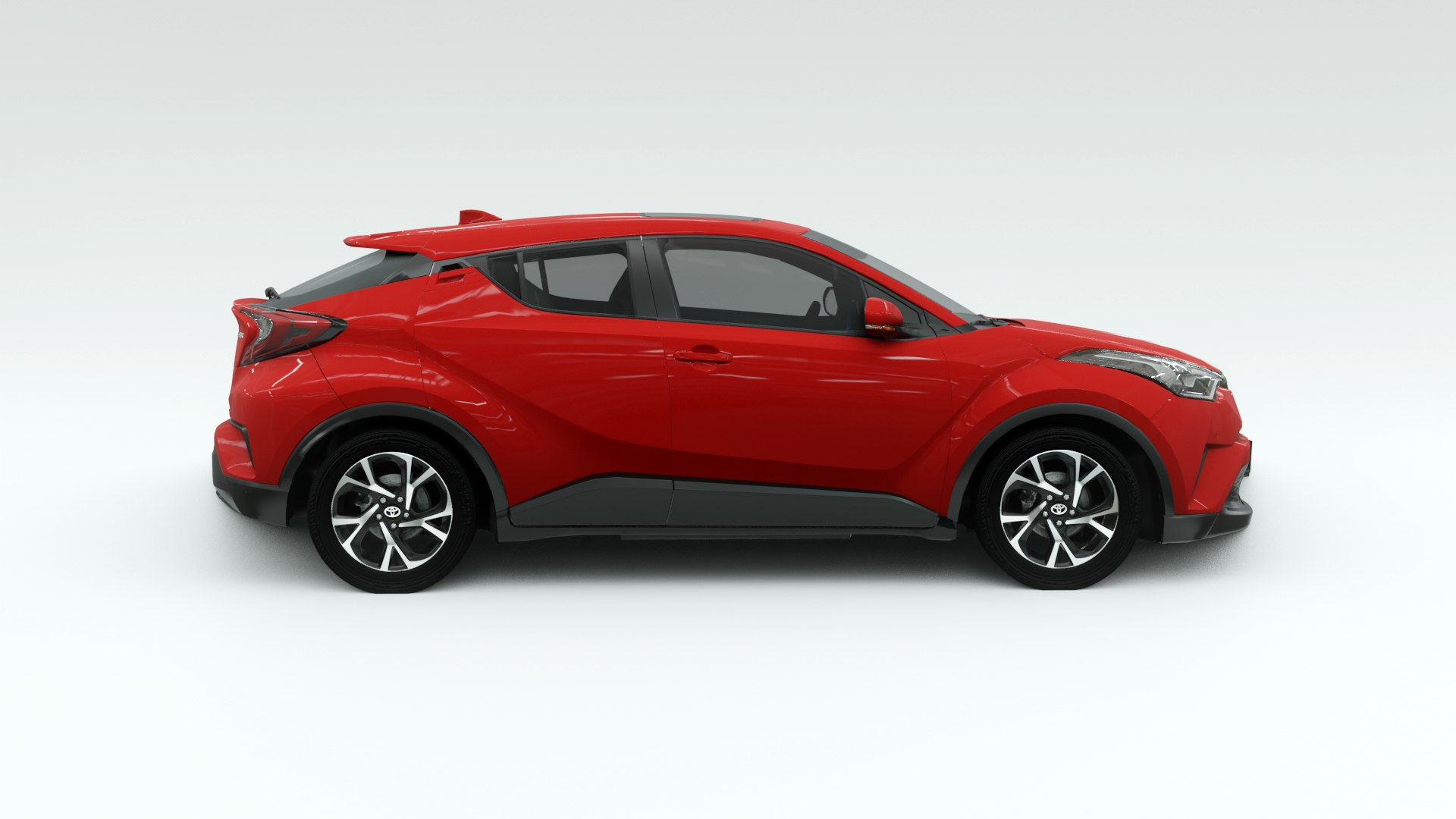 Toyota C-HR 3D Model - TurboSquid 2046844