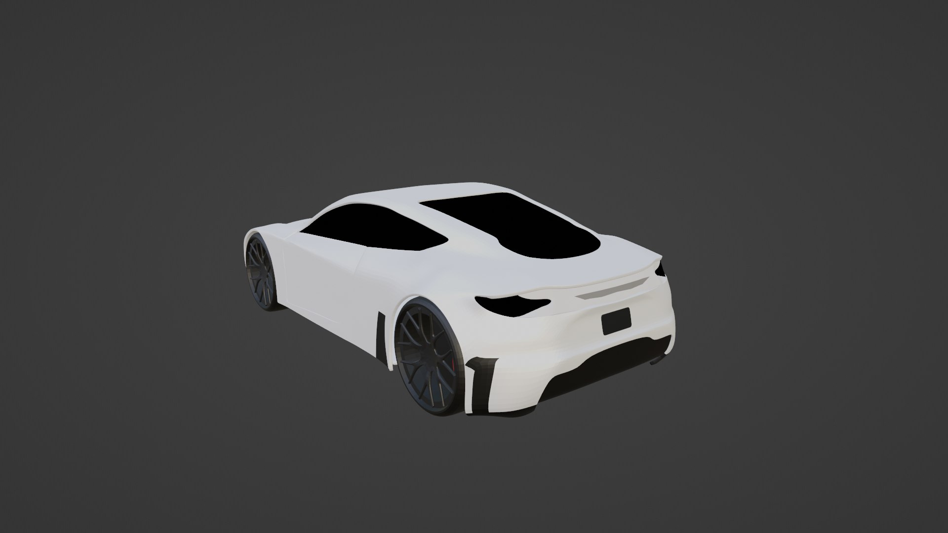 3D Tesla Roadster Car Game Ready Low-Poly 3D Model - TurboSquid 2329300
