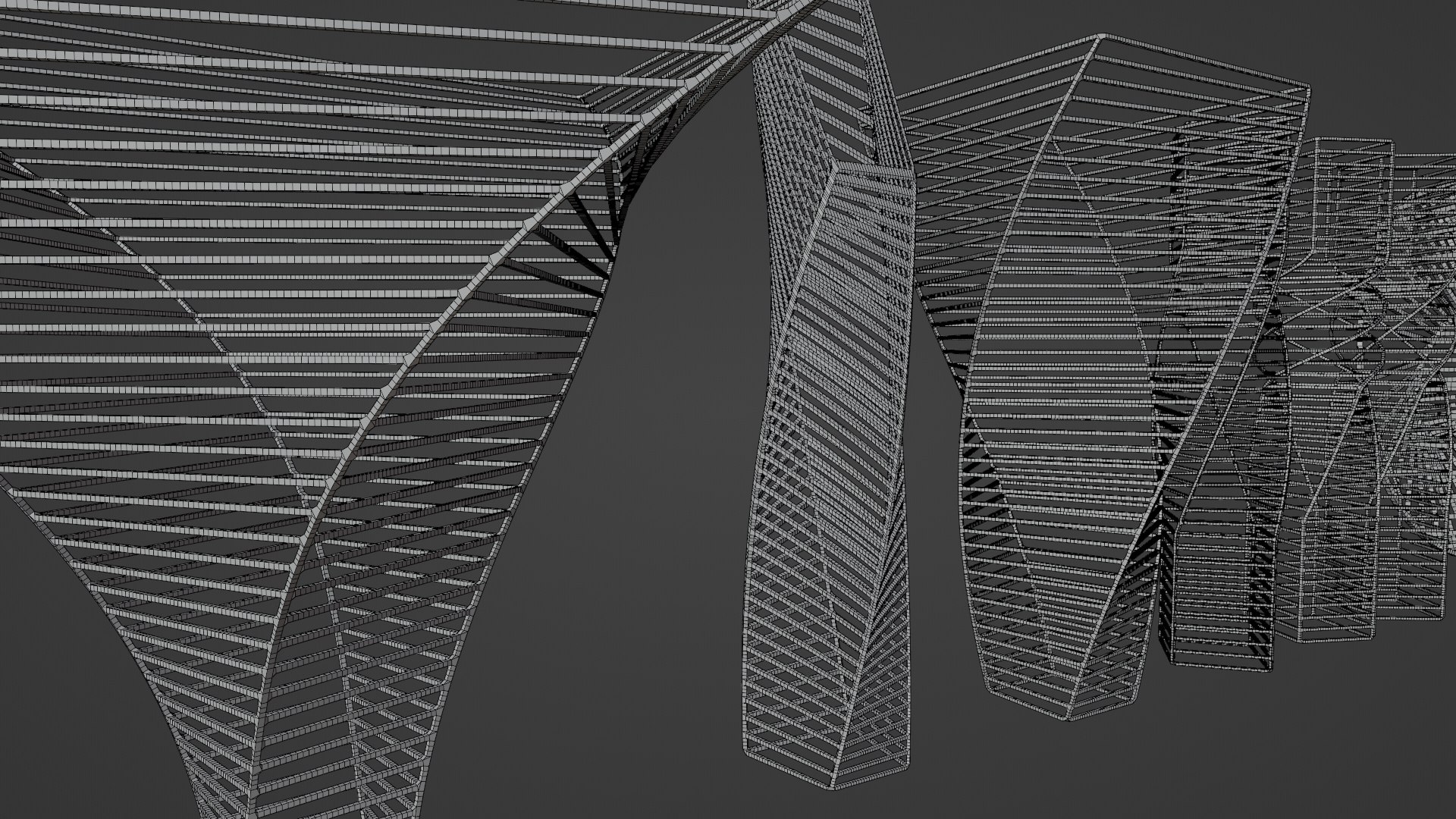 Abstract Wire Sculpture 3D Model - TurboSquid 1979690