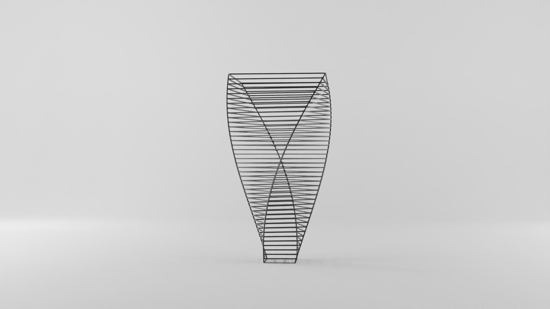 Abstract Wire Sculpture 3D Model - TurboSquid 1979690