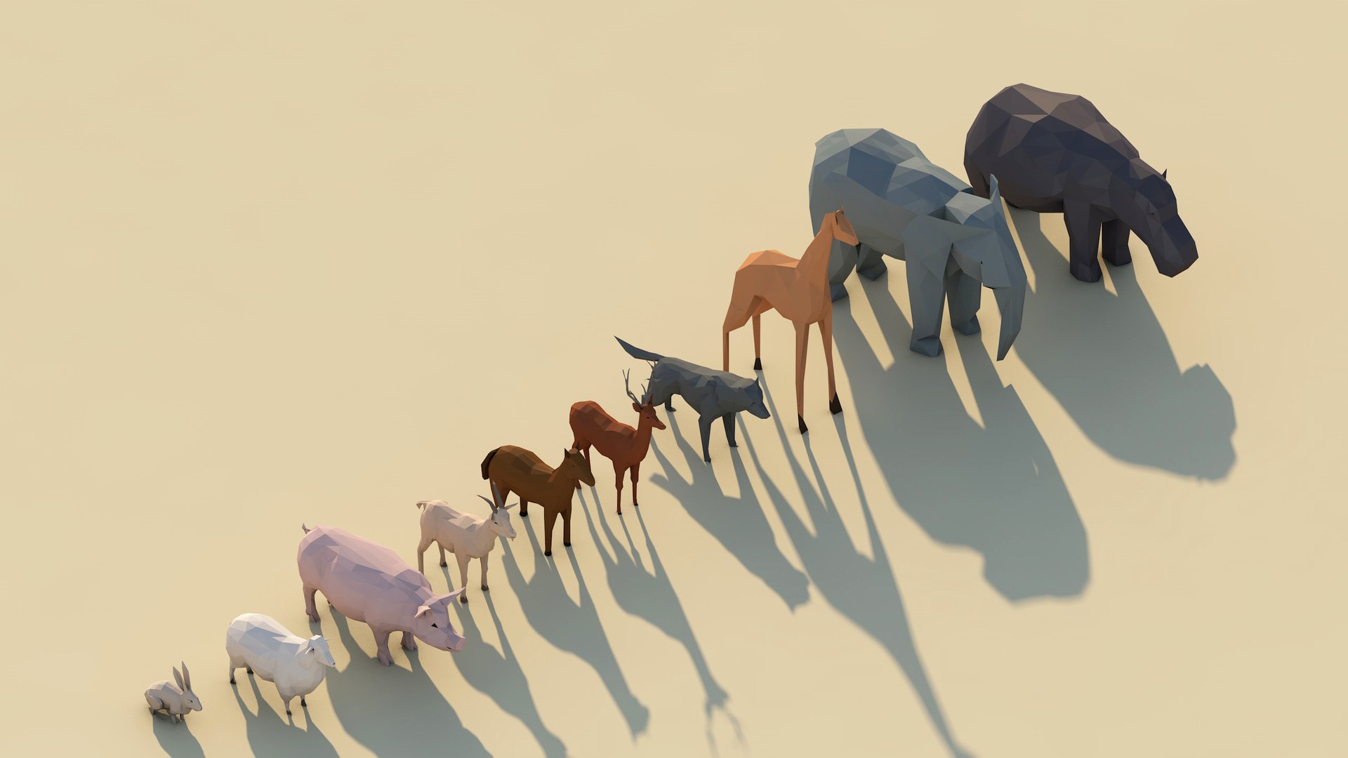3D Animal Pack Model - TurboSquid 1149602