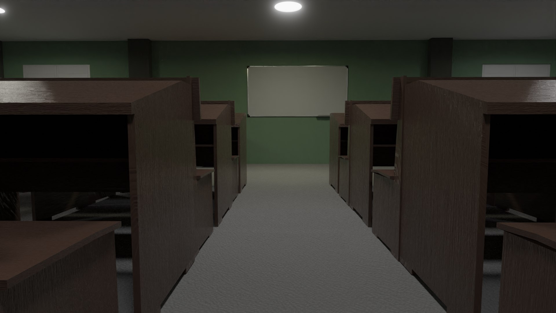3D High Quality College Classroom Model - TurboSquid 1931464