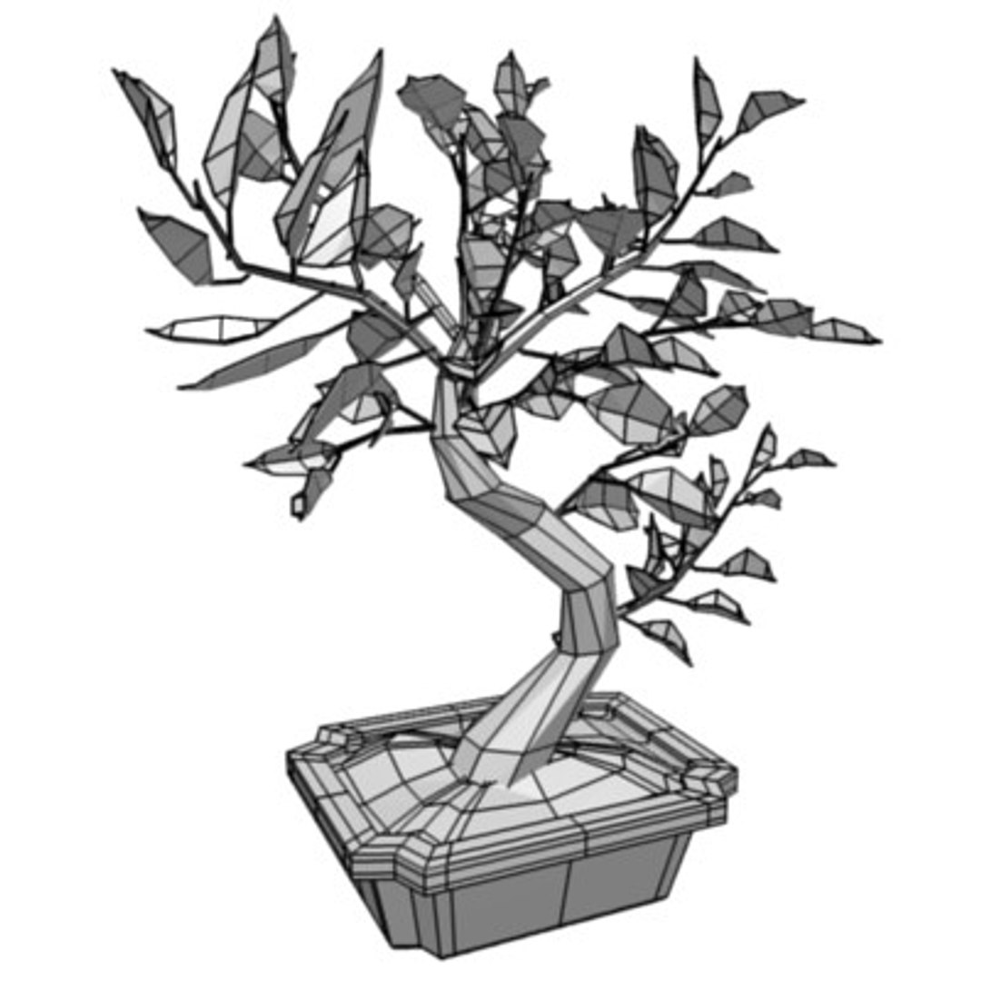 Bonsai Tree 3d 3ds