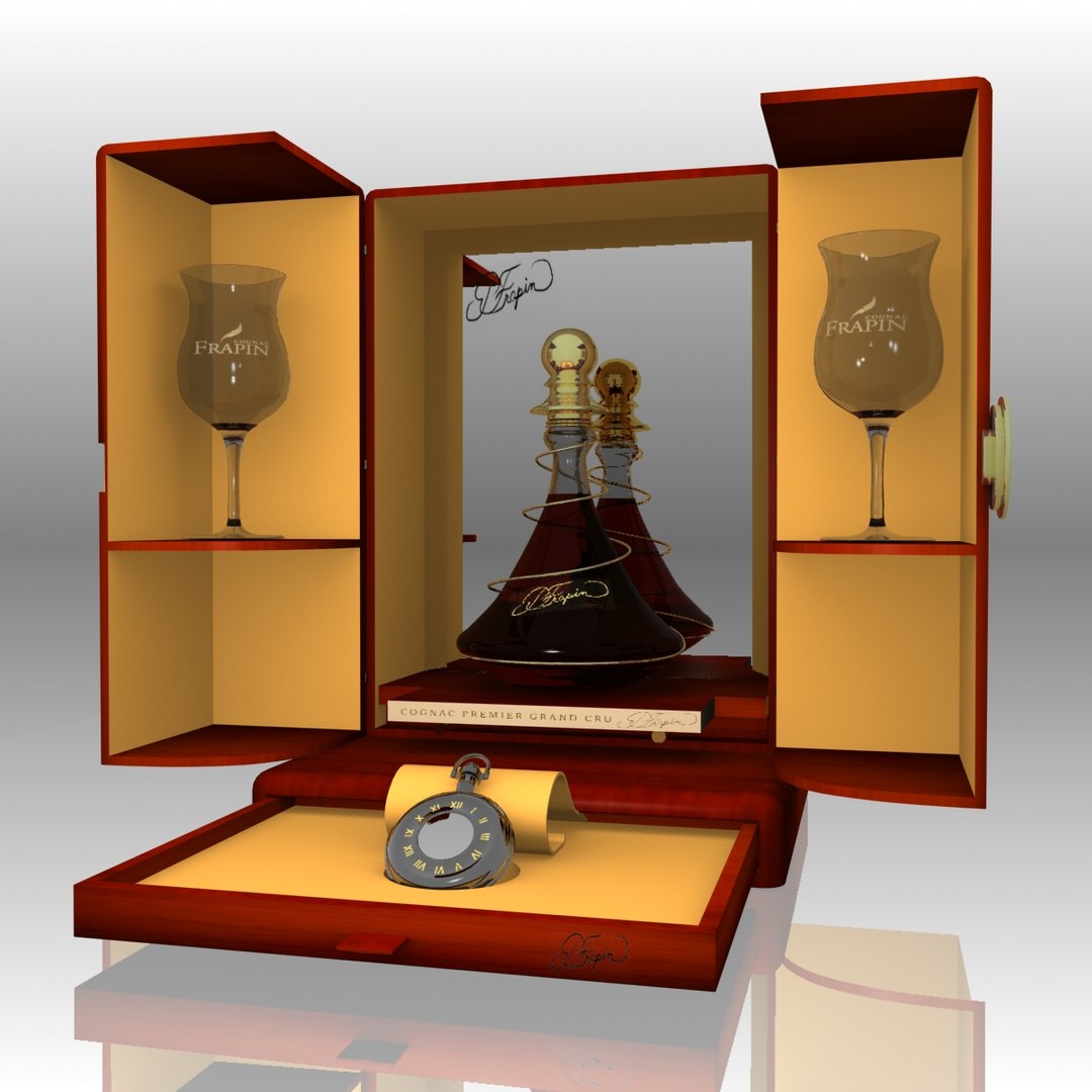 obj realistic pierre frapin cognac
