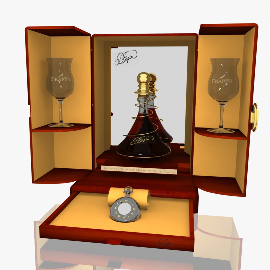 obj realistic pierre frapin cognac