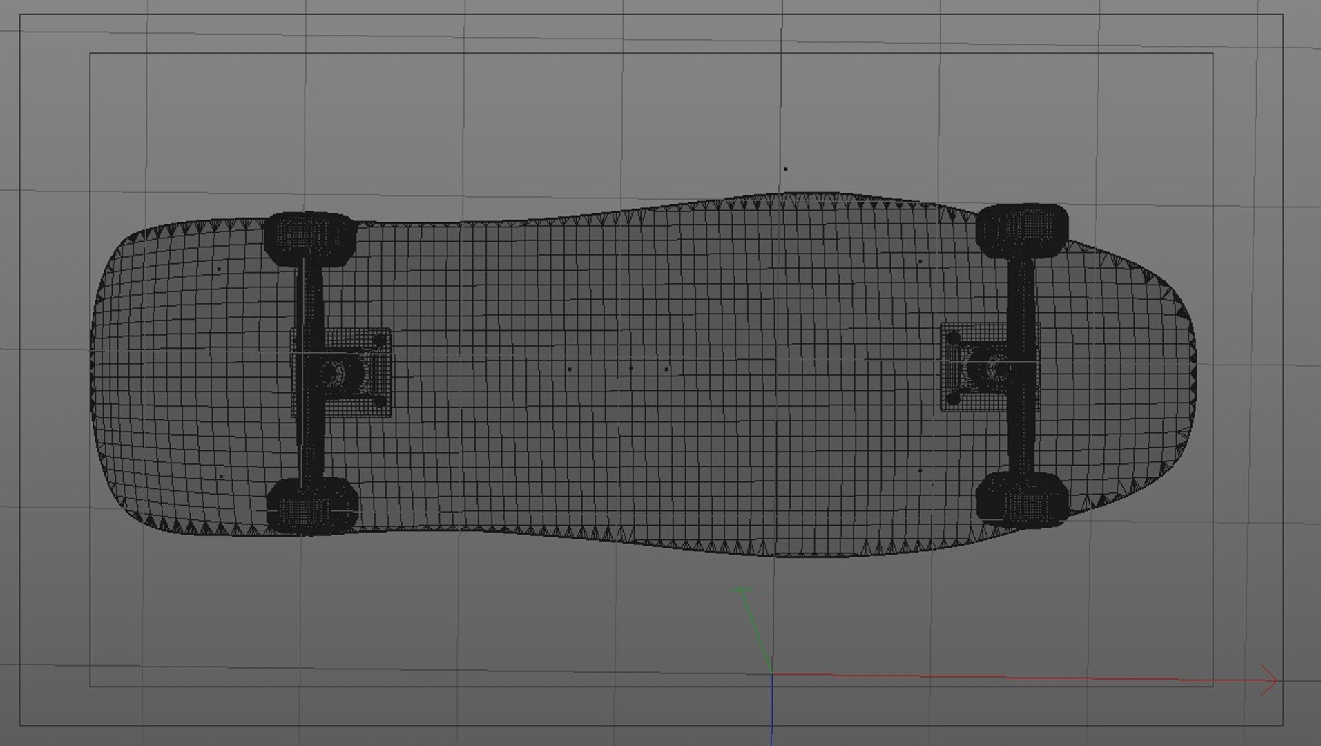 3D Skateboard Old Underhill Model - TurboSquid 1595055