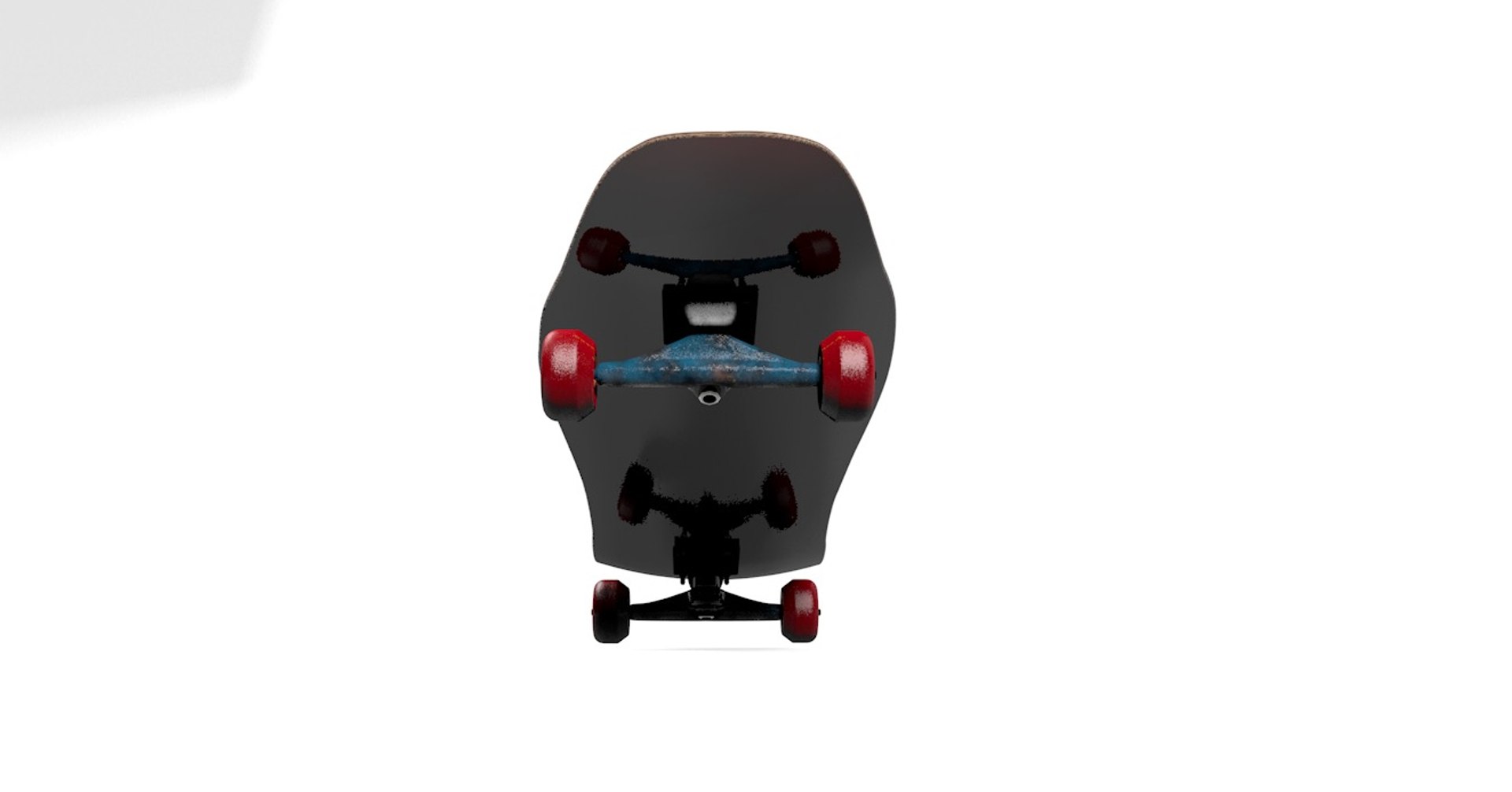 3D Skateboard Old Underhill Model - TurboSquid 1595055