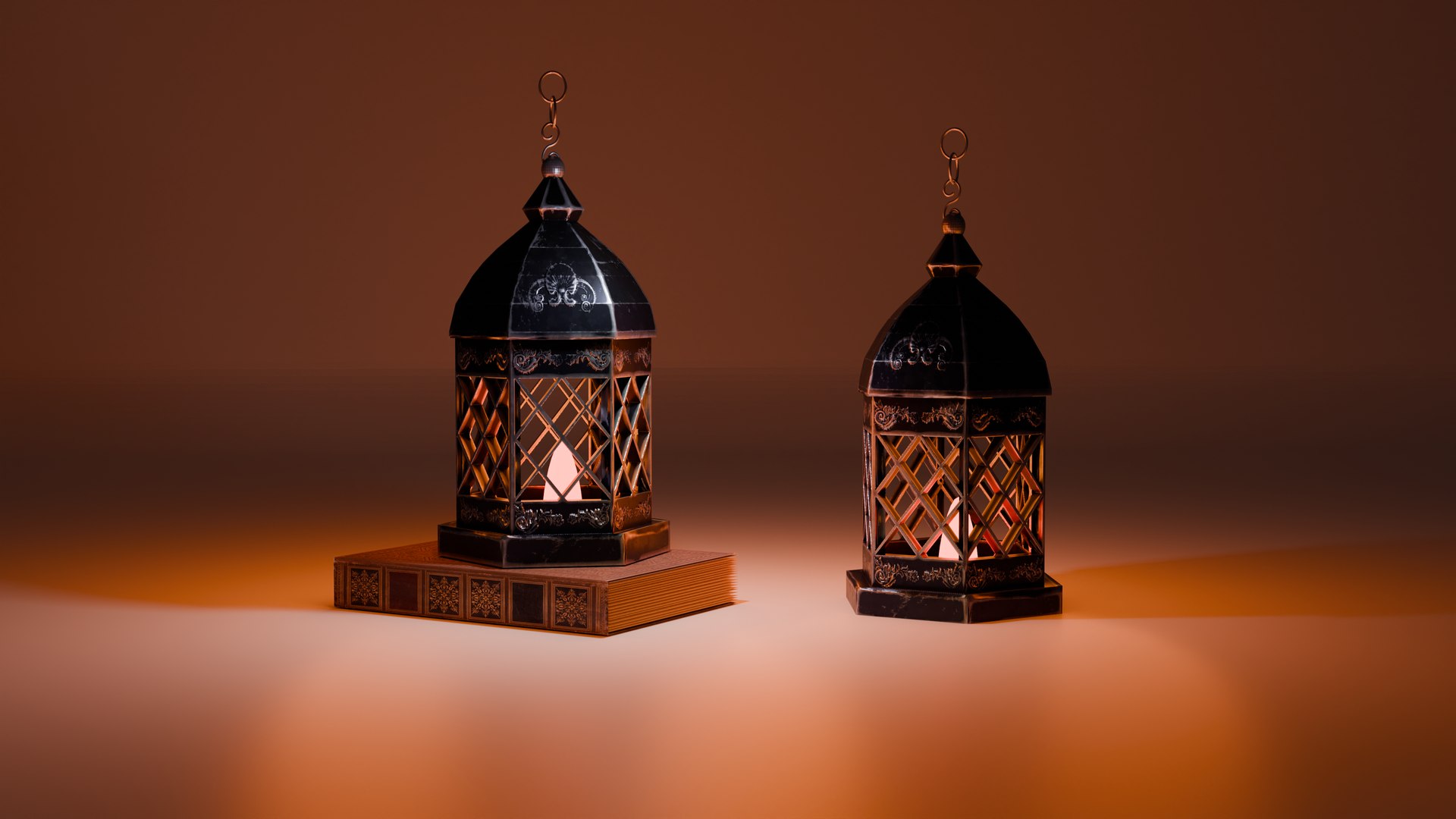 Low Poly Medieval Old Lantern Model - TurboSquid 2372257
