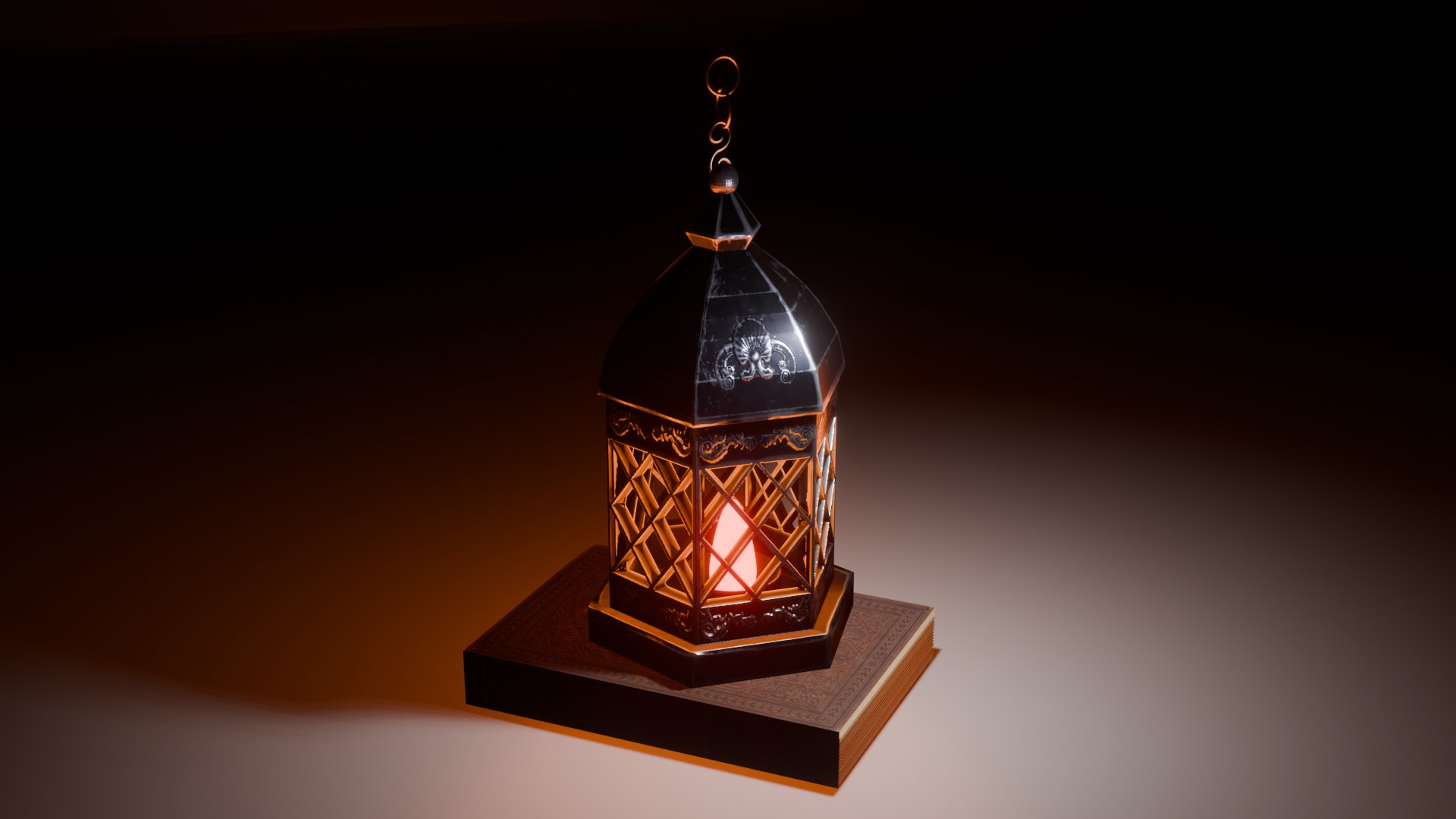 Low Poly Medieval Old Lantern Model - TurboSquid 2372257