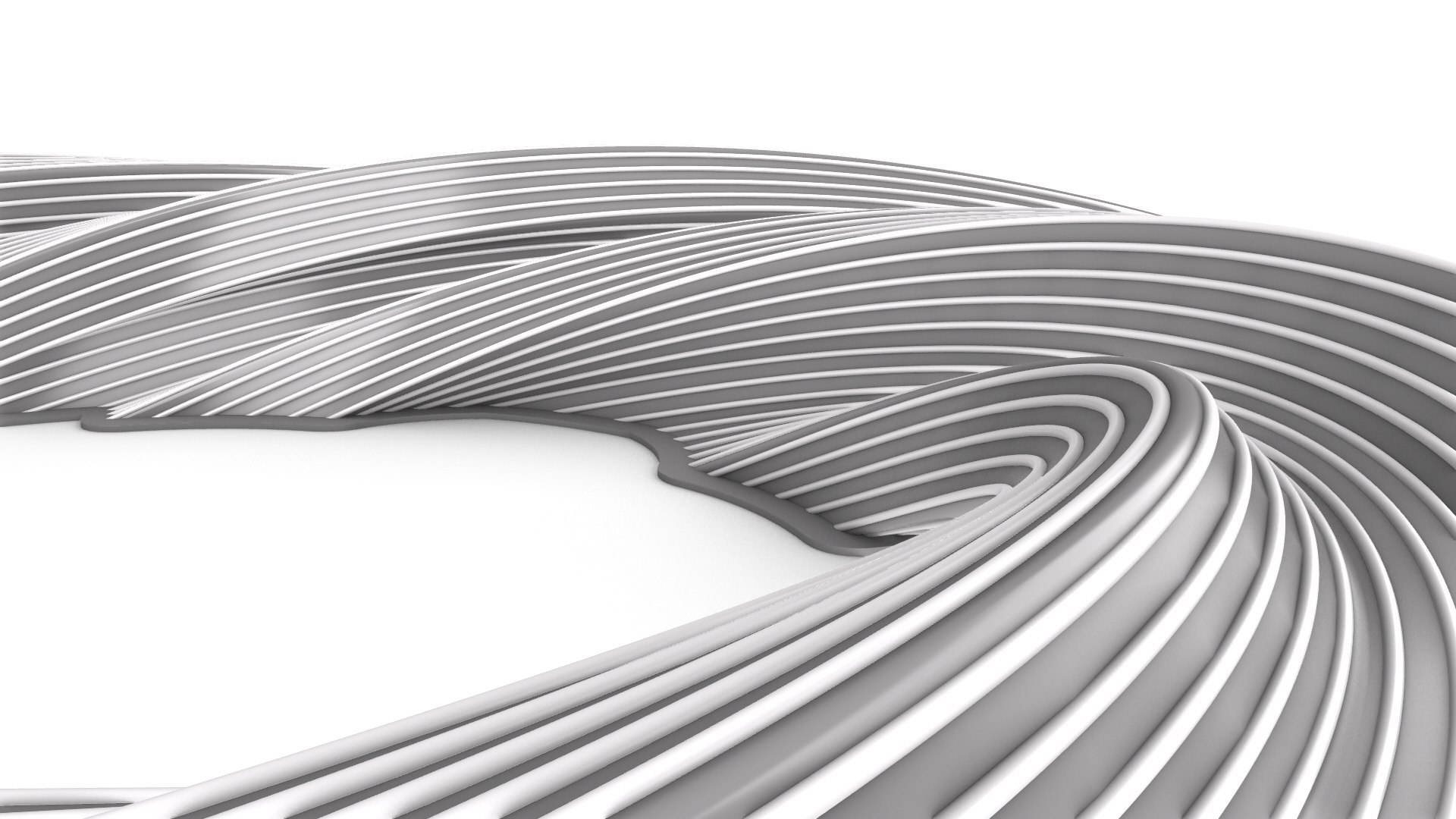 3D Twisted Pipes Structure Model - TurboSquid 2183660