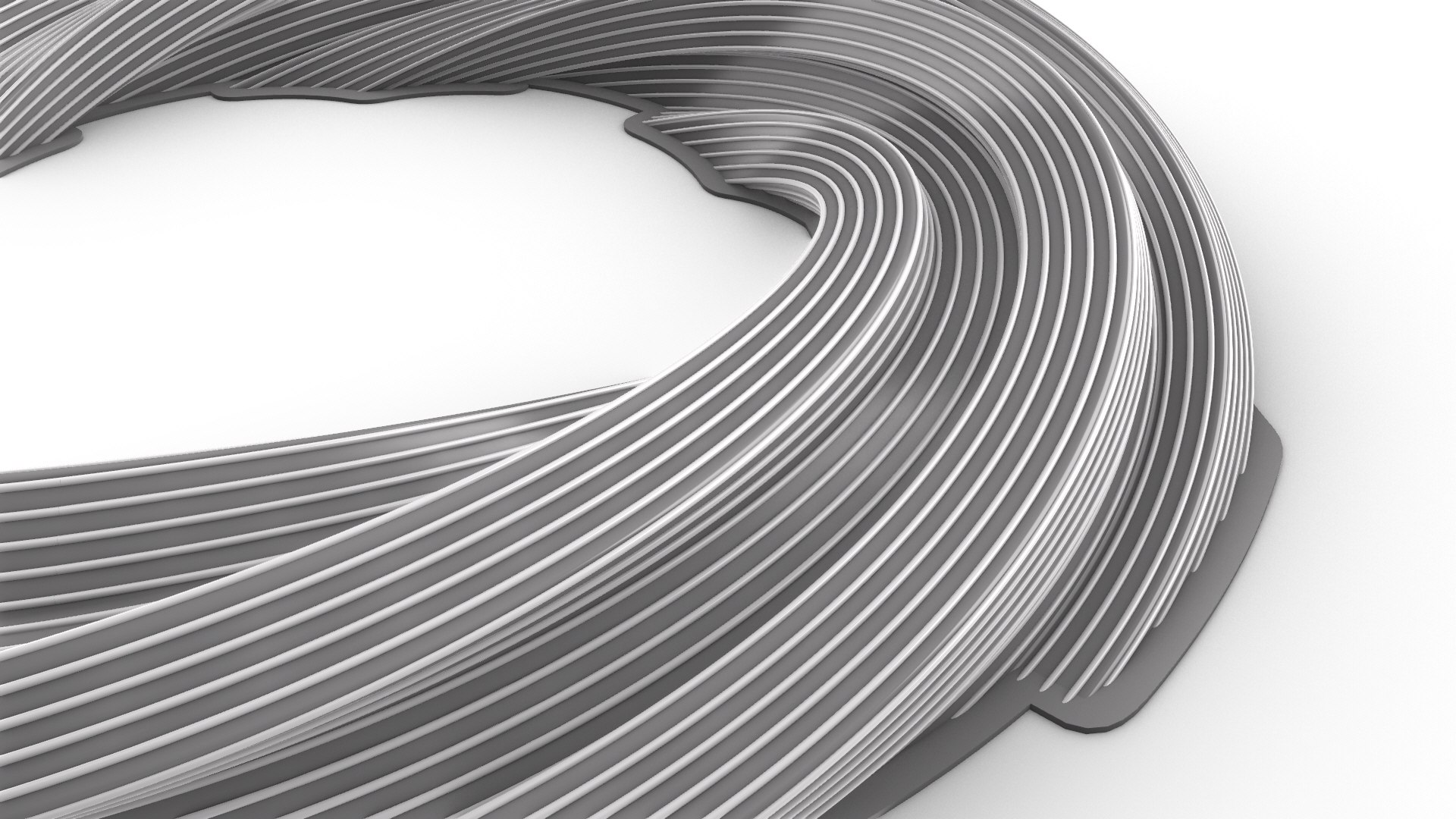 3D Twisted Pipes Structure Model - TurboSquid 2183660