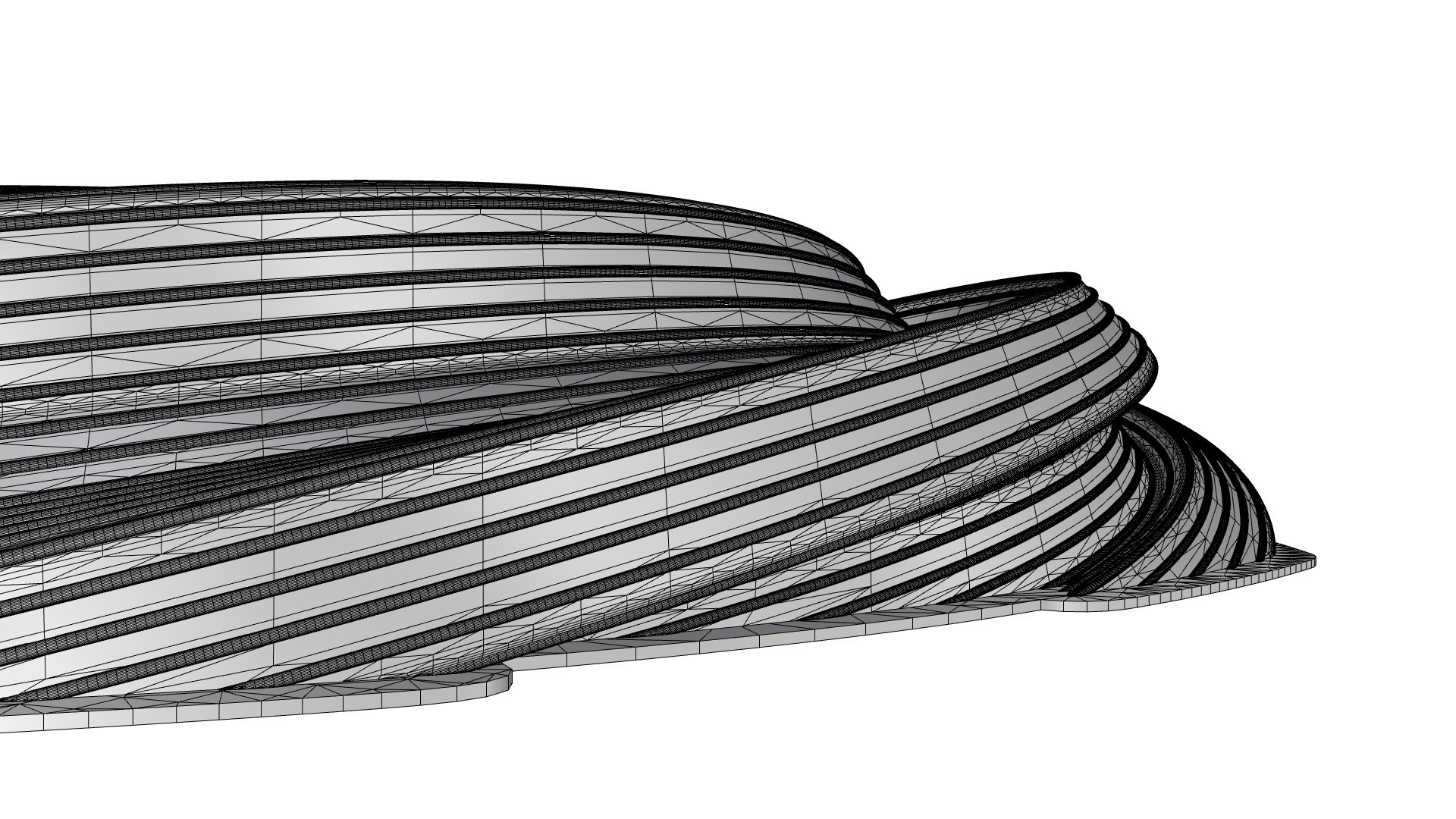 3D Twisted Pipes Structure Model - TurboSquid 2183660